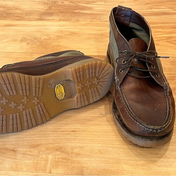 Red Wing Shoes | Shoes | Red Wing 987 Washaba Moc Toe Leather Canvas ...